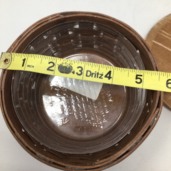 Longaberger | Storage & Organization | Small Round Longaberger Basket ...